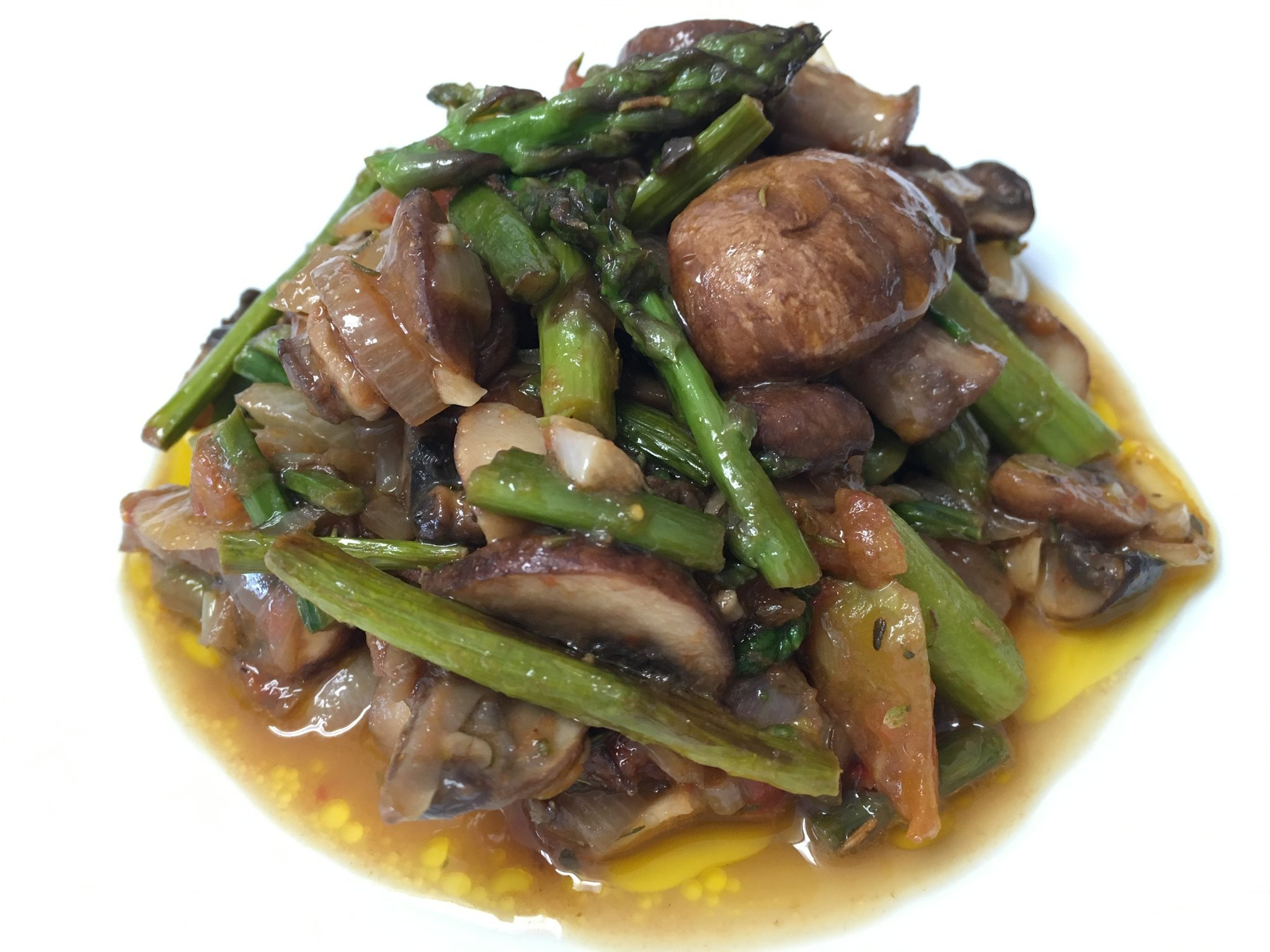 REVUELTO DE SETAS Y ESPÁRRAGOS | Gran Hermandad Blanca